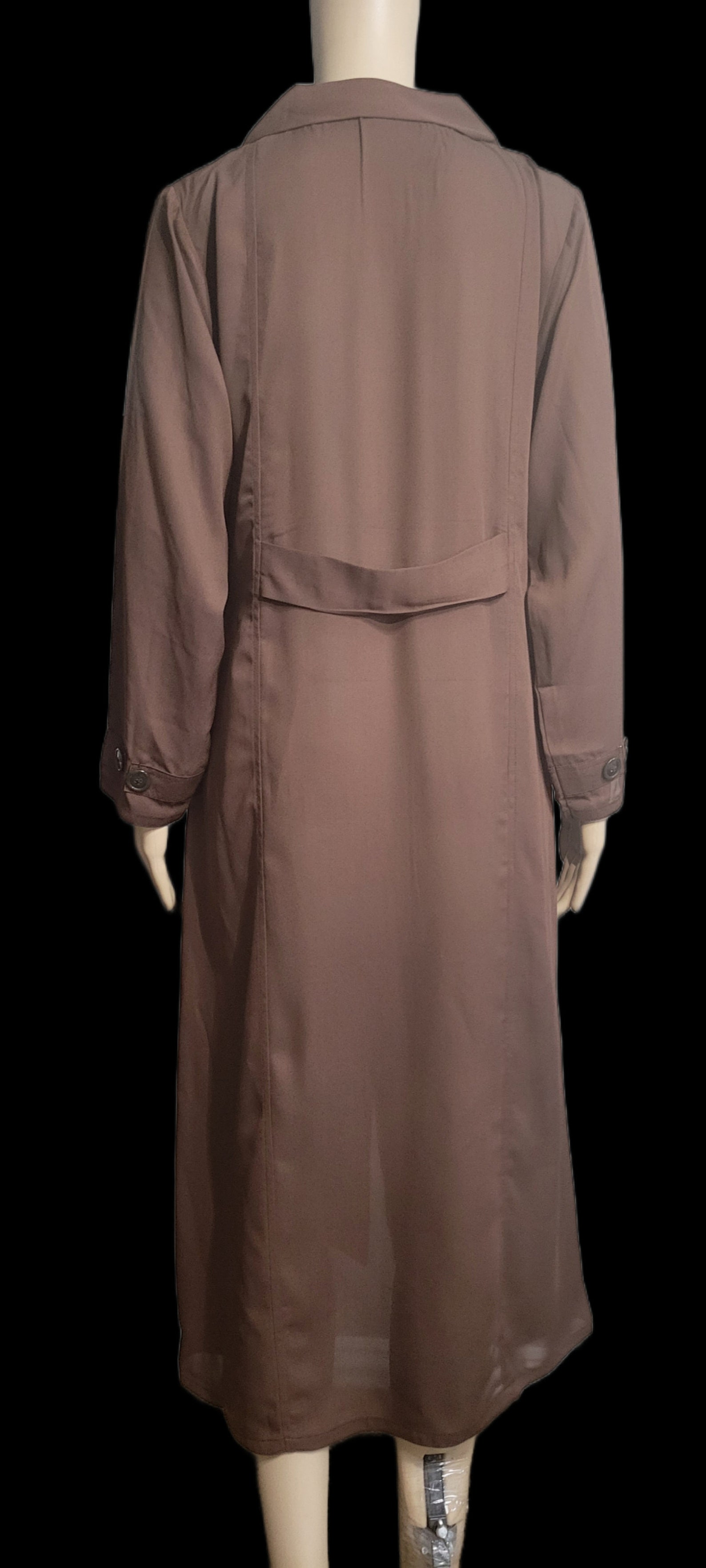 Modern Style Coat Burqa Long Dress Brown Color - Etsy