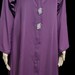 Modern Style Coat Burqa Long Dress Muslim Abaya Purple Color, Pakistani ...