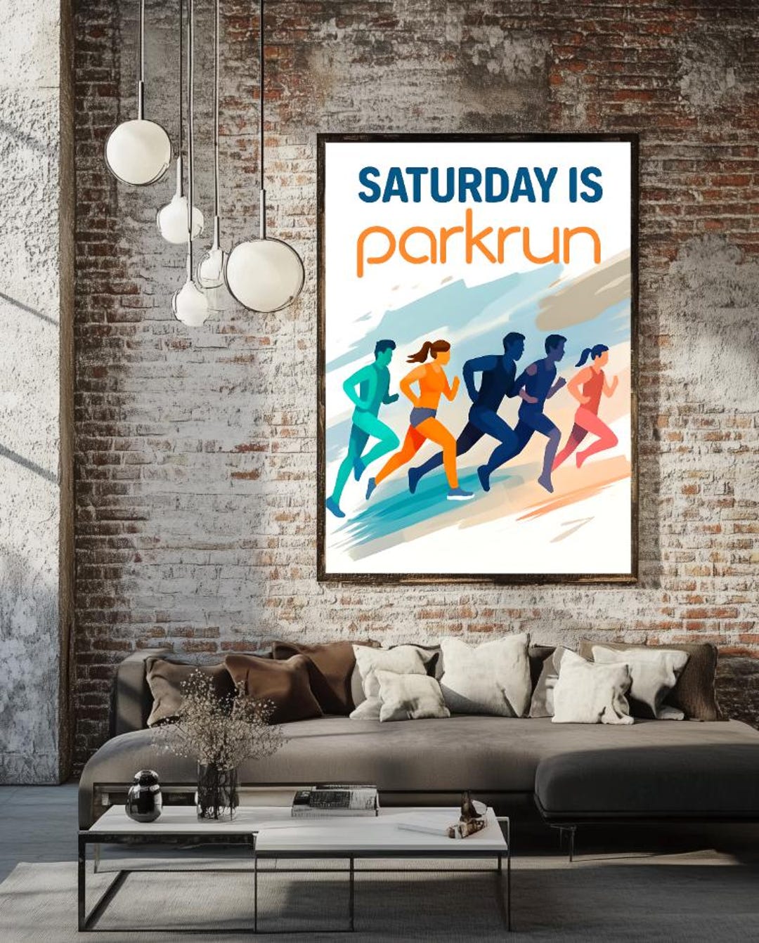 Saturday is Parkrun Poster | Motivational Running Wall Art | Digital ...