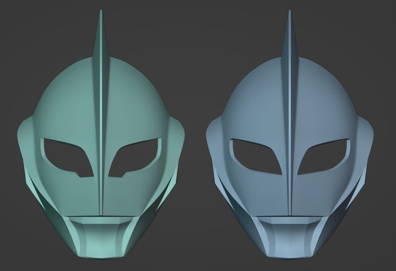 Ultraman Belial Early Style Mask 3D STL Model - Etsy