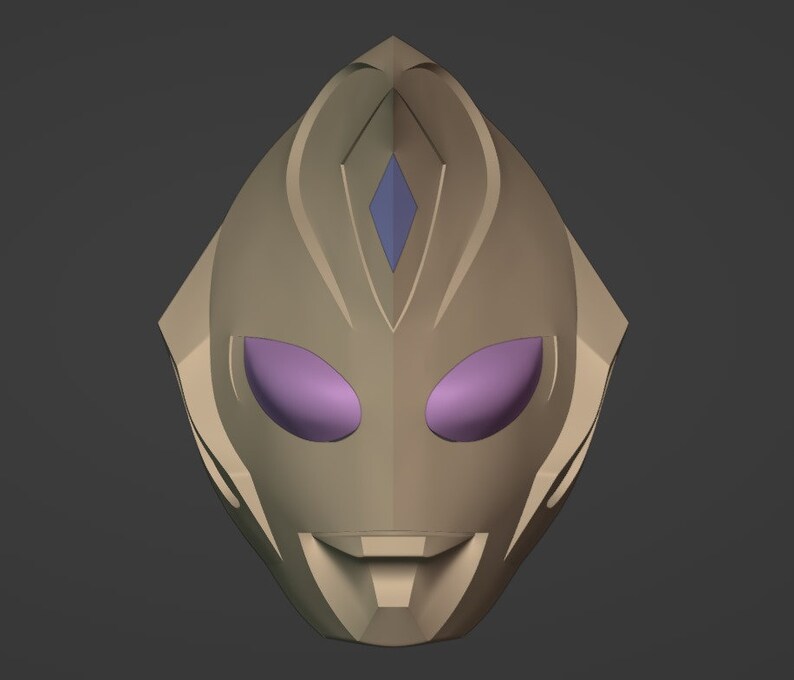 Ultraman Dyna Mask 3D STL Model - Etsy