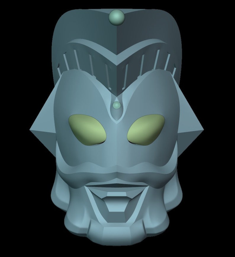 Ultraman King Mask 3D Model STL - Etsy
