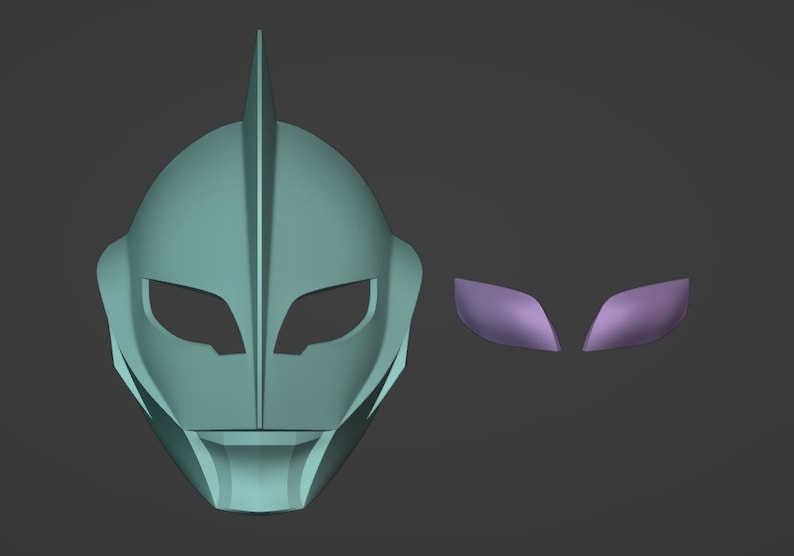 Ultraman Belial Early Style Mask 3D STL Model - Etsy