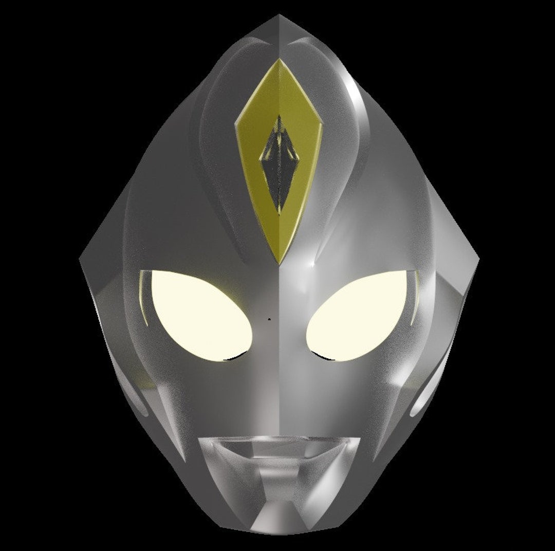 Ultraman Dyna Mask 3D STL Model - Etsy
