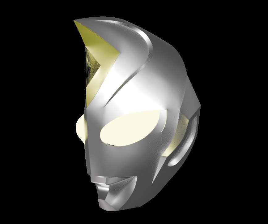 Ultraman Dyna Mask 3D STL Model - Etsy