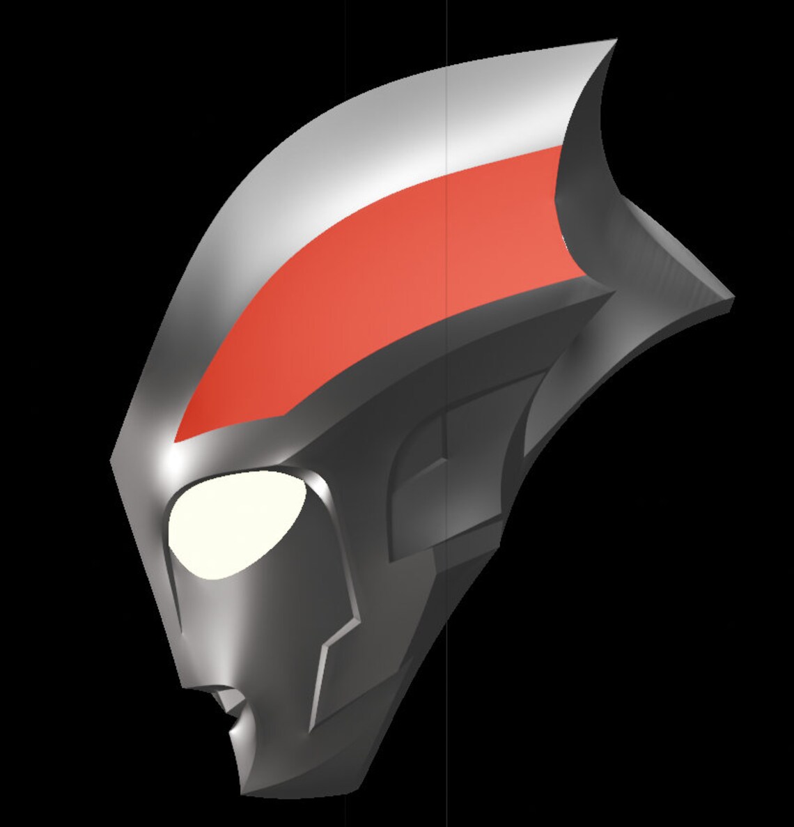 Ultraman Xenon Mask 3D Model STL - Etsy