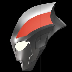 Ultraman Xenon Mask 3D Model STL - Etsy
