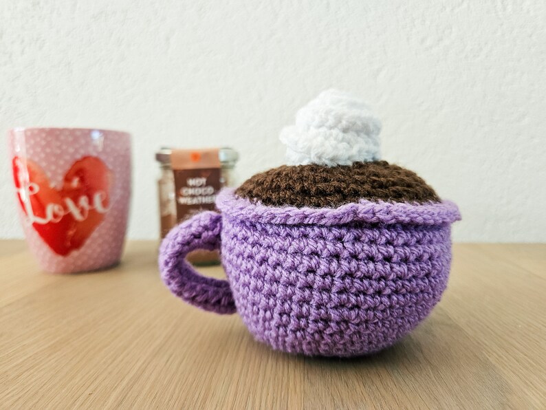 Hot Coco Handmade Amigurumi Stuffed Toy 12cm - Etsy