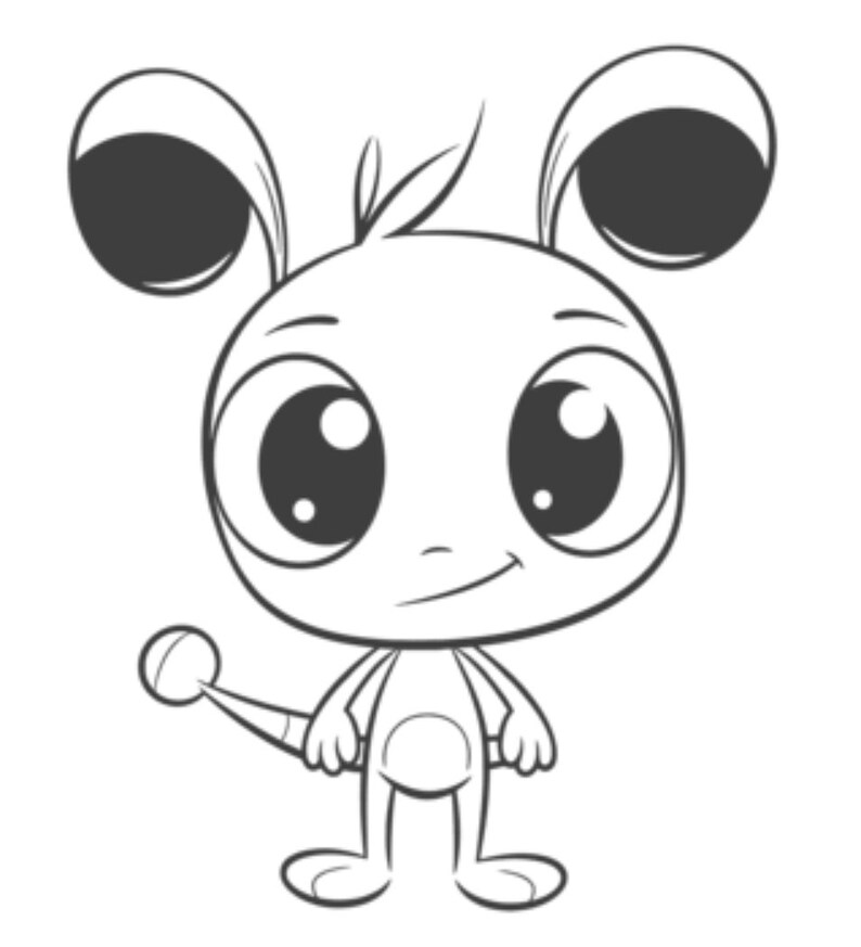 Cute Animals Printable Coloring Pagesdigital Coloring Pages - Etsy