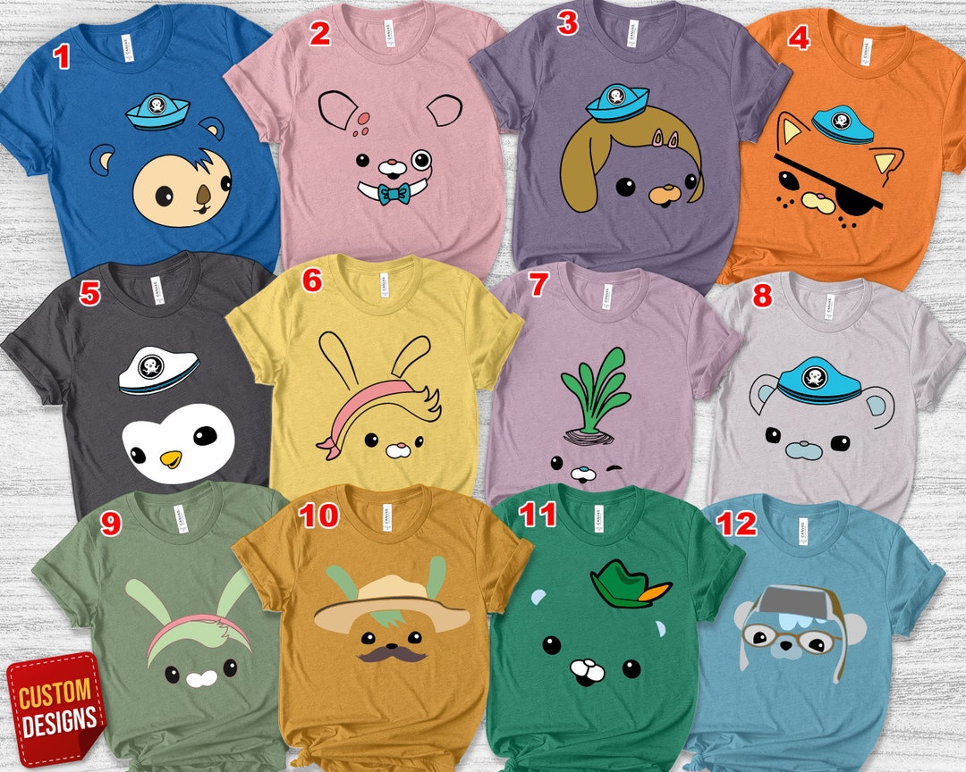 Personalized the Octonauts Shirt the Octonauts Costume - Etsy