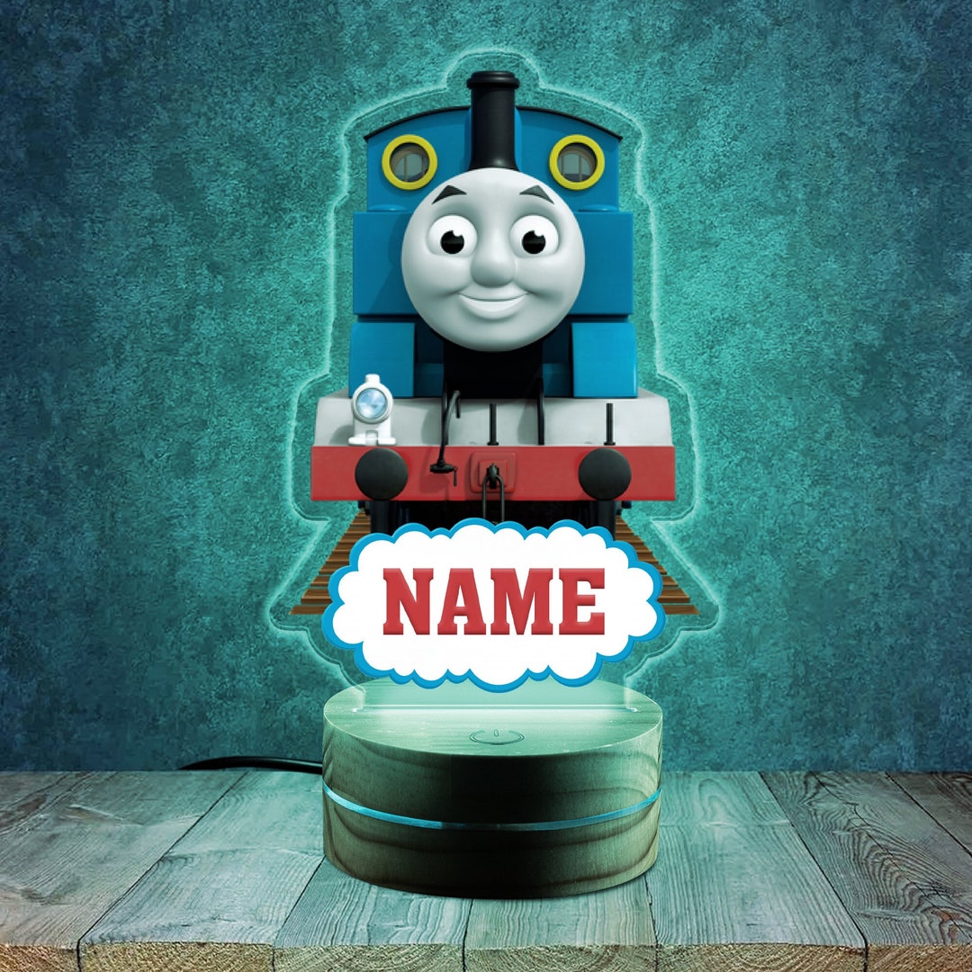 Personalised Thomas Train Night Light/thomas and Friends Led - Etsy