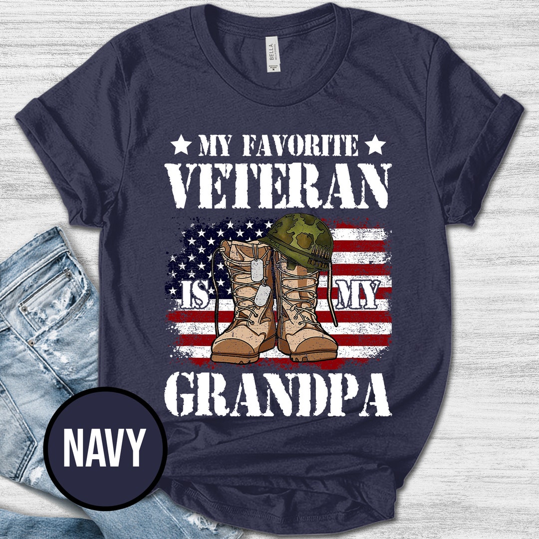 My Favorite Veteran is My Dad Shirt/veterans Kids - Etsy