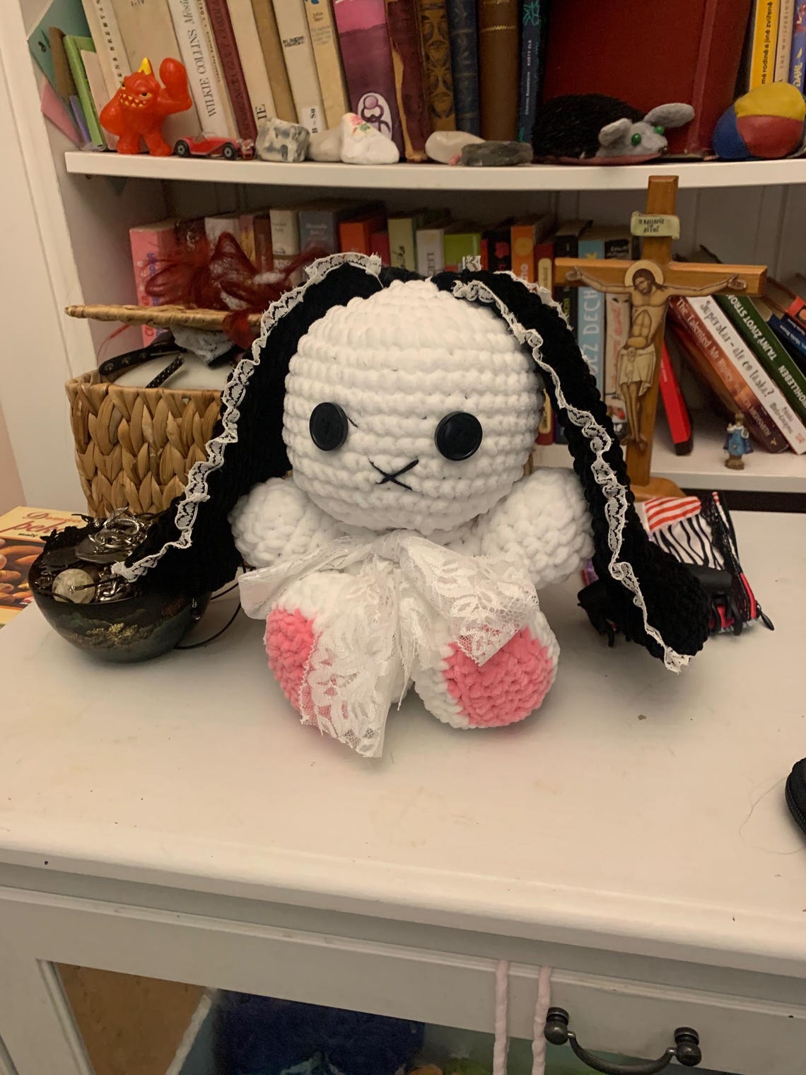 Crochet Pattern - Goth Bunny - Goth - Bunny - Crochet - Pattern - Etsy