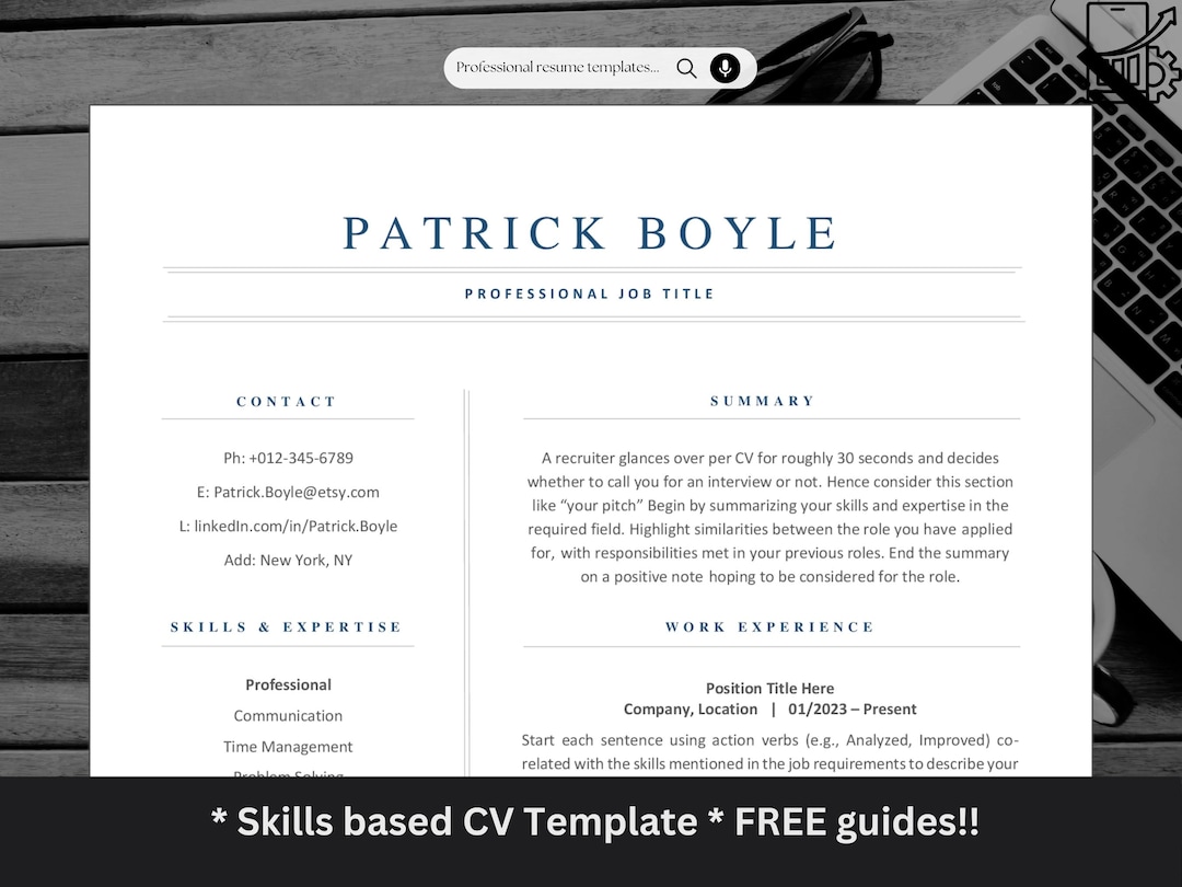 2024 Designer CV Template Editable CV Format Professional Resume Layout ...