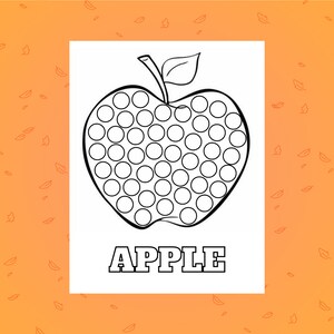 Fall Dot Markers; Dot Marker Activities - Etsy