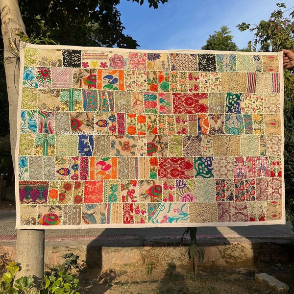 Tapestry Wall Art Flowers - Etsy