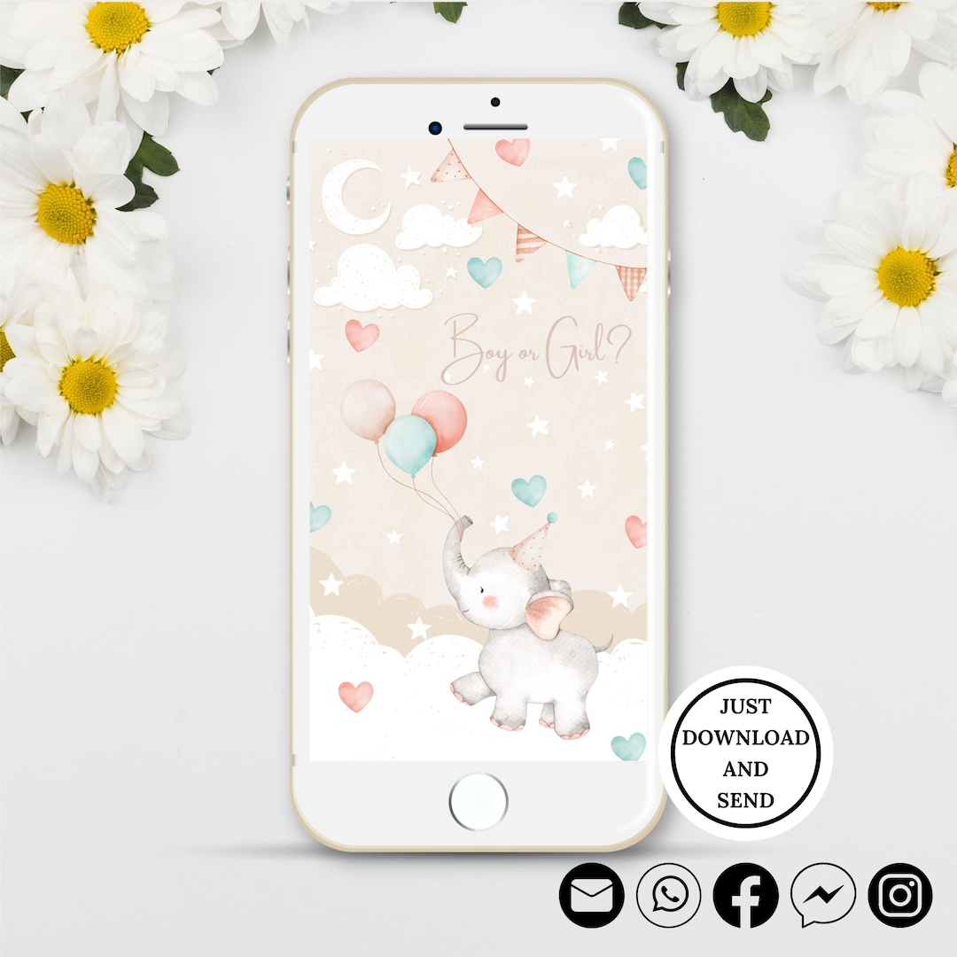 GIRL Gender Reveal Ideas, Unique Gender Reveal Video Using MP4 Video ...