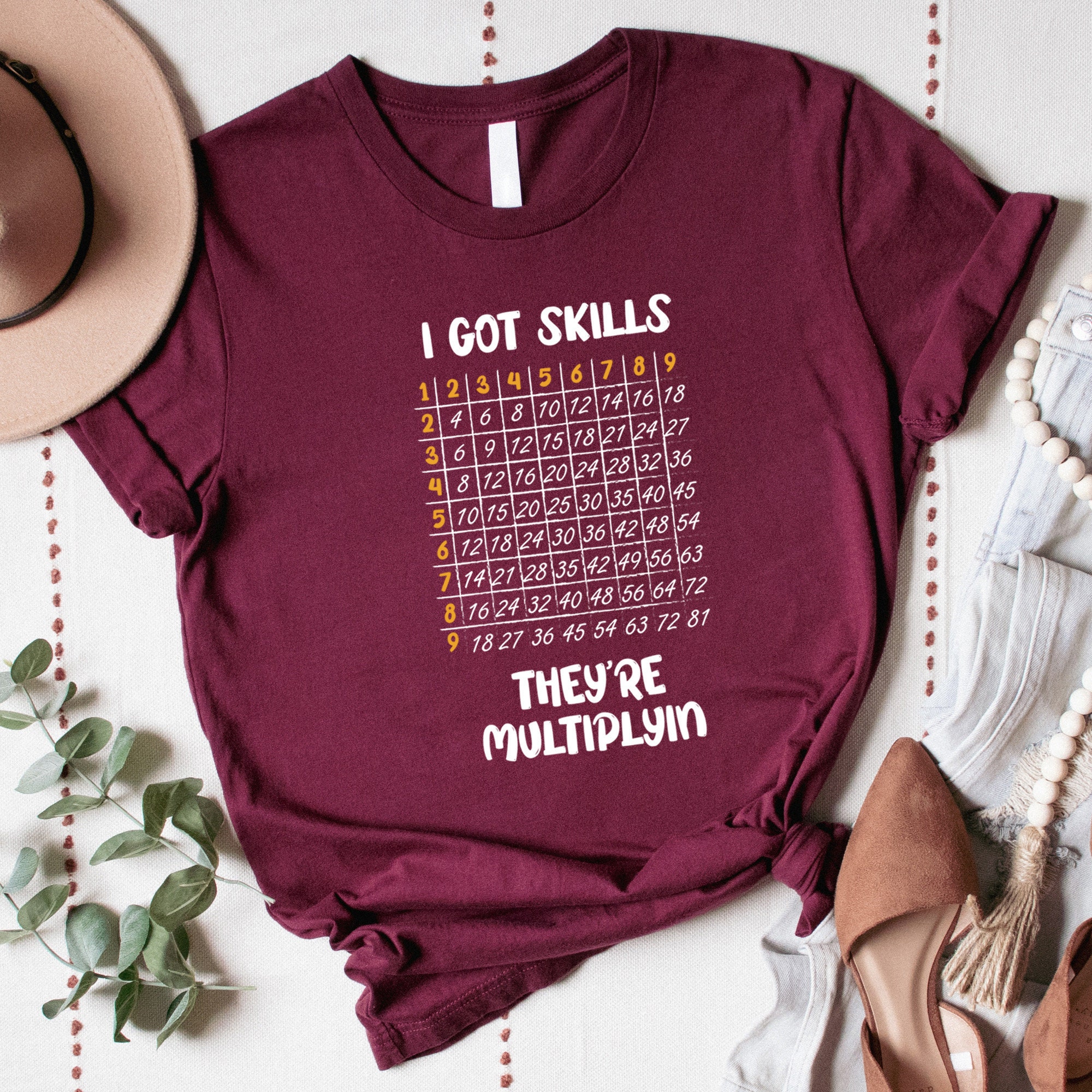 Math Teacher Shirt, Multiplying T-shirt, Math Shirt, Funny Math Gift ...