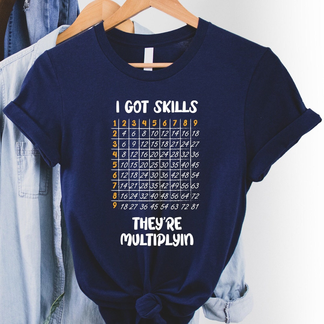 Math Teacher Shirt, Multiplying T-shirt, Math Shirt, Funny Math Gift ...