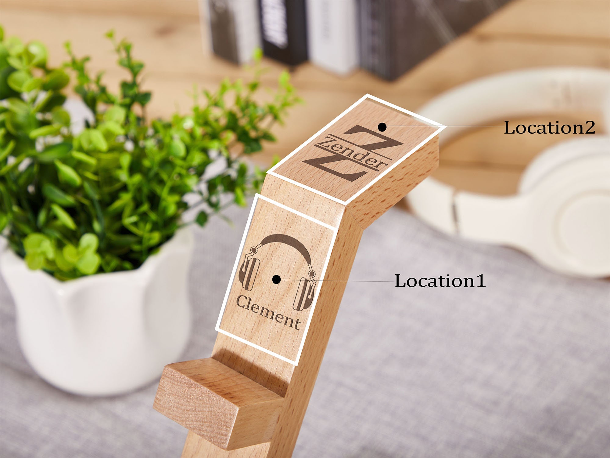 Personalized Wooden Controller Stand Engraved Pc Gamer Gift Holder Xbox ...