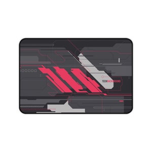 Extra Large Cyberpunk Gaming Mousepad - Perfect Gamer Gift - Futuristic ...