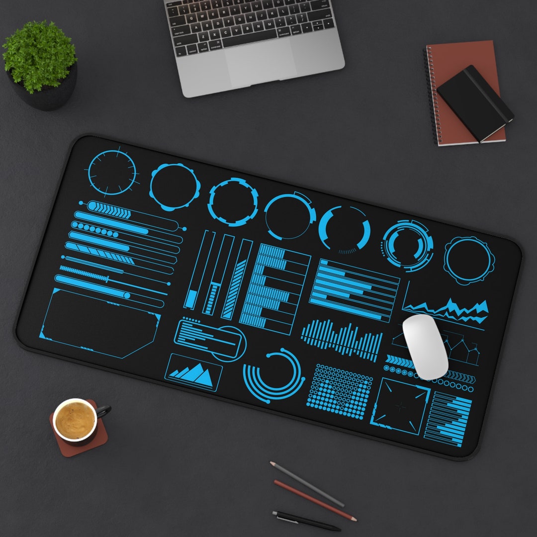 Futuristic Cyberpunk Mousepad Perfect Gaming Accessory for - Etsy