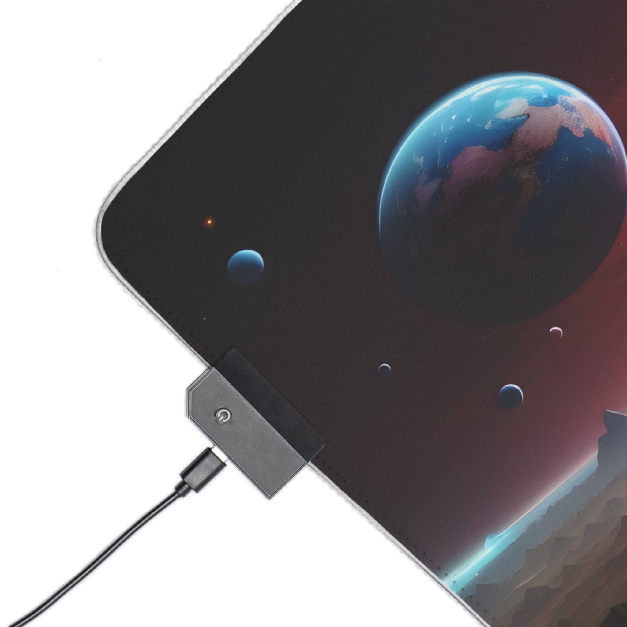 Starfield Galaxy LED Gaming Mouse Pad, XXL Deskmat, Sci-fi, Gamer Gift ...