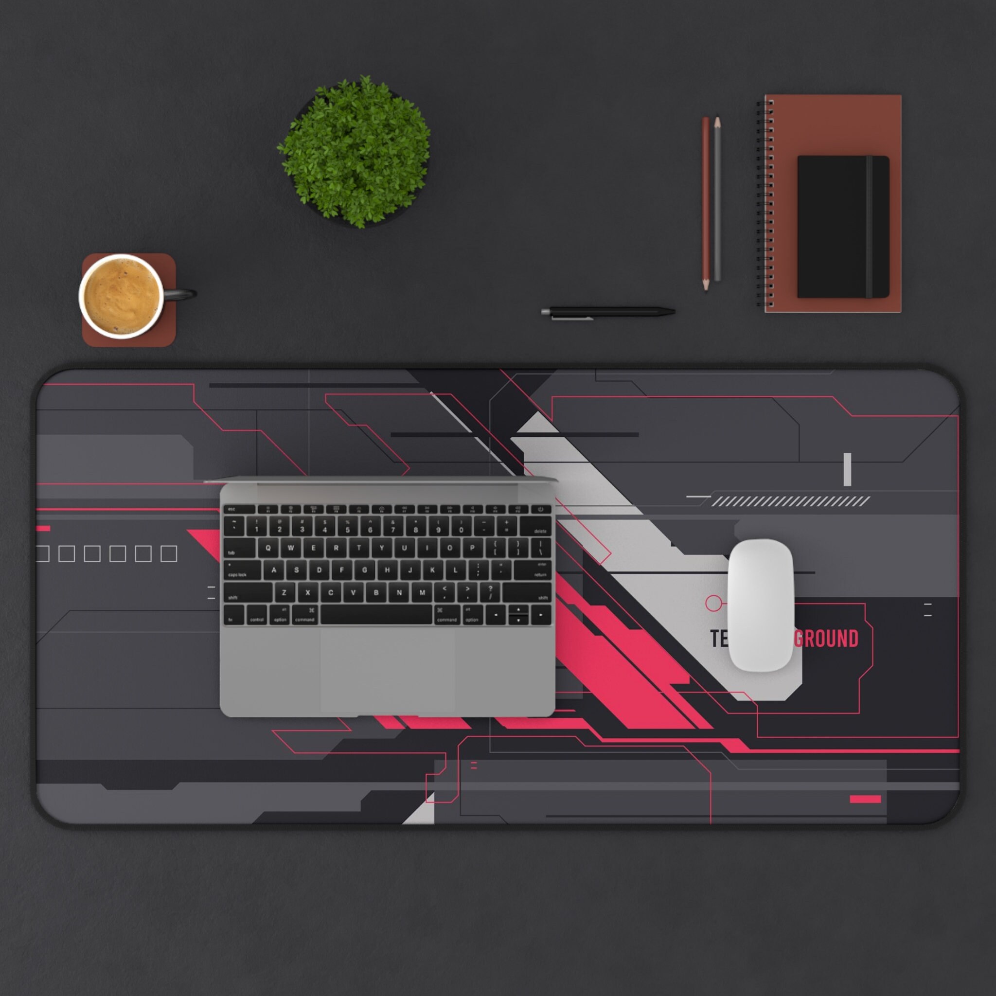 Extra Large Cyberpunk Gaming Mousepad - Perfect Gamer Gift - Futuristic ...