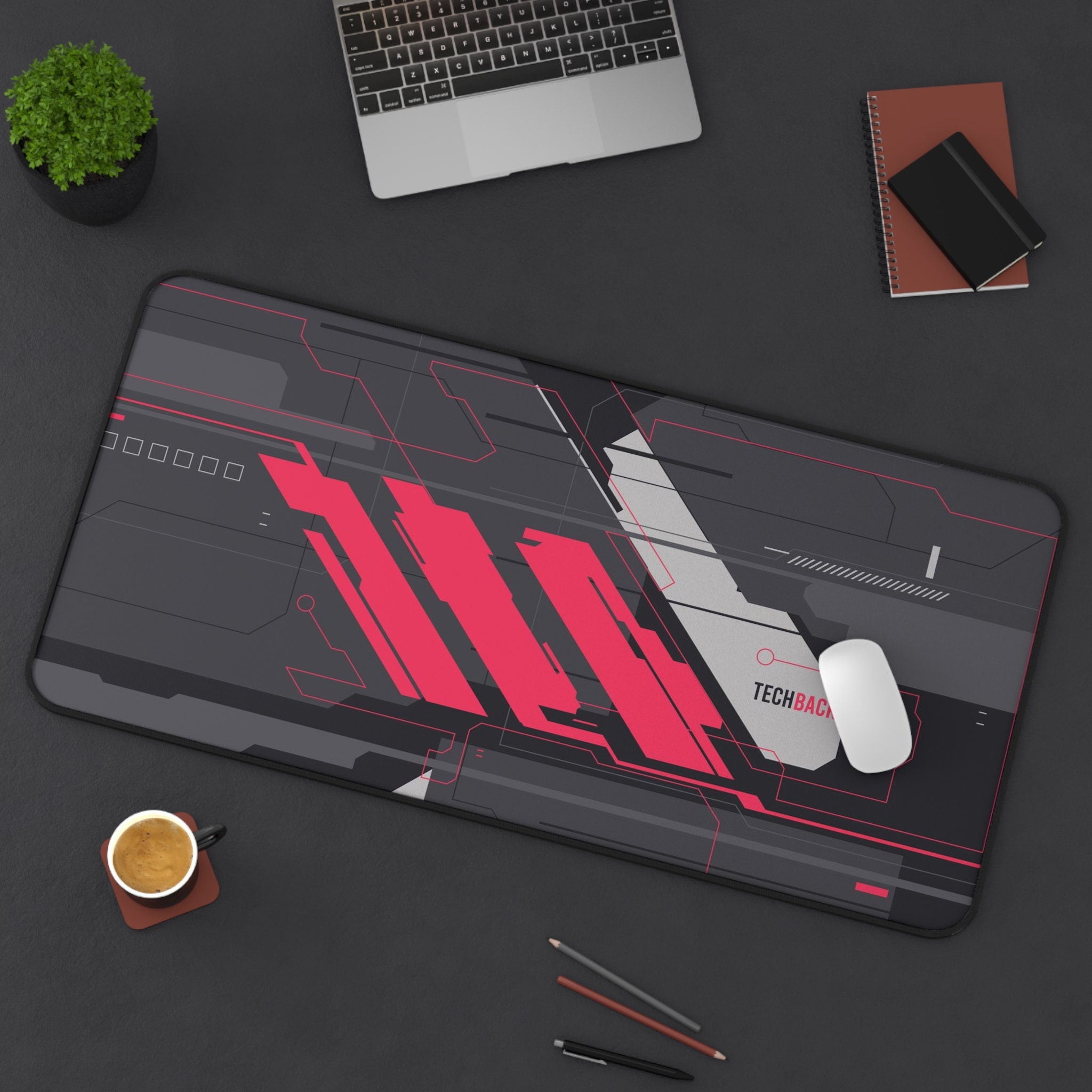 Extra Large Cyberpunk Gaming Mousepad - Perfect Gamer Gift - Futuristic ...
