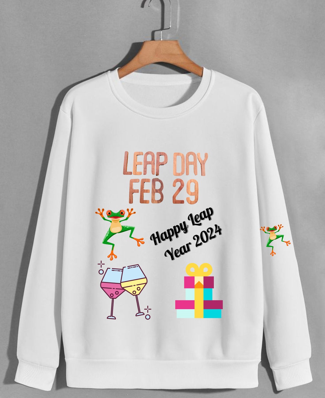 Unisex Heavy Blend™ Crewneck Sweatshirt Leap Year, Birthday Gift ...