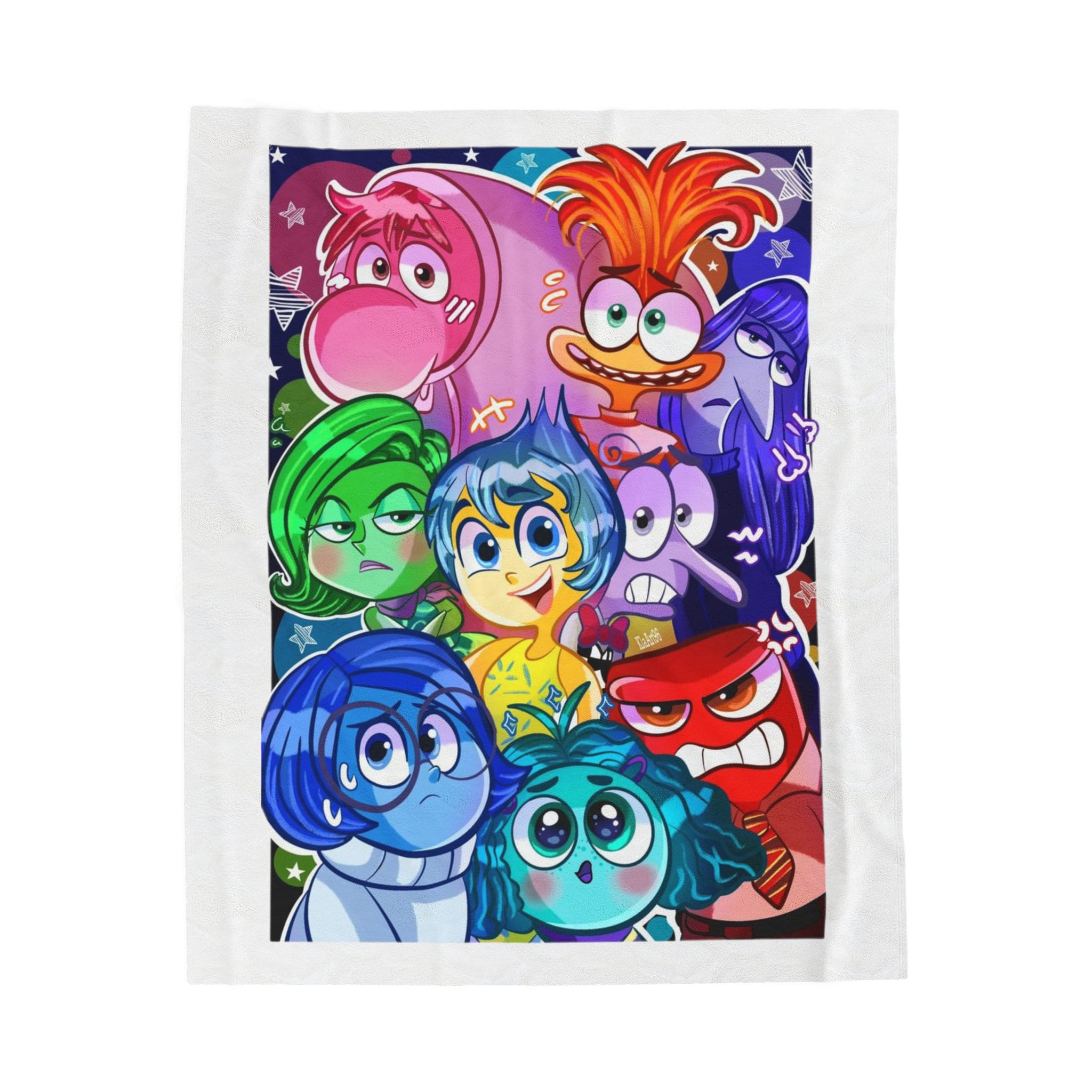Funny Pixar Inside Out Blanket, It's Okay to Feel All the Feels Blanket ...