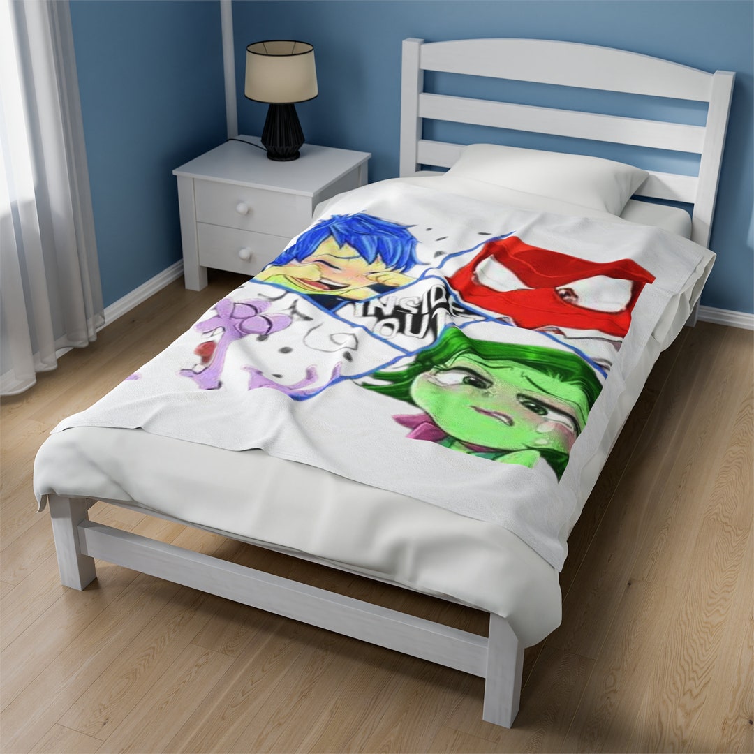 Funny Pixar Inside Out Blanket, Okay to Feel All the Feels Blanket ...