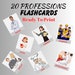 Educational Professions Flashcards for Kids, Professions Flashcards ...