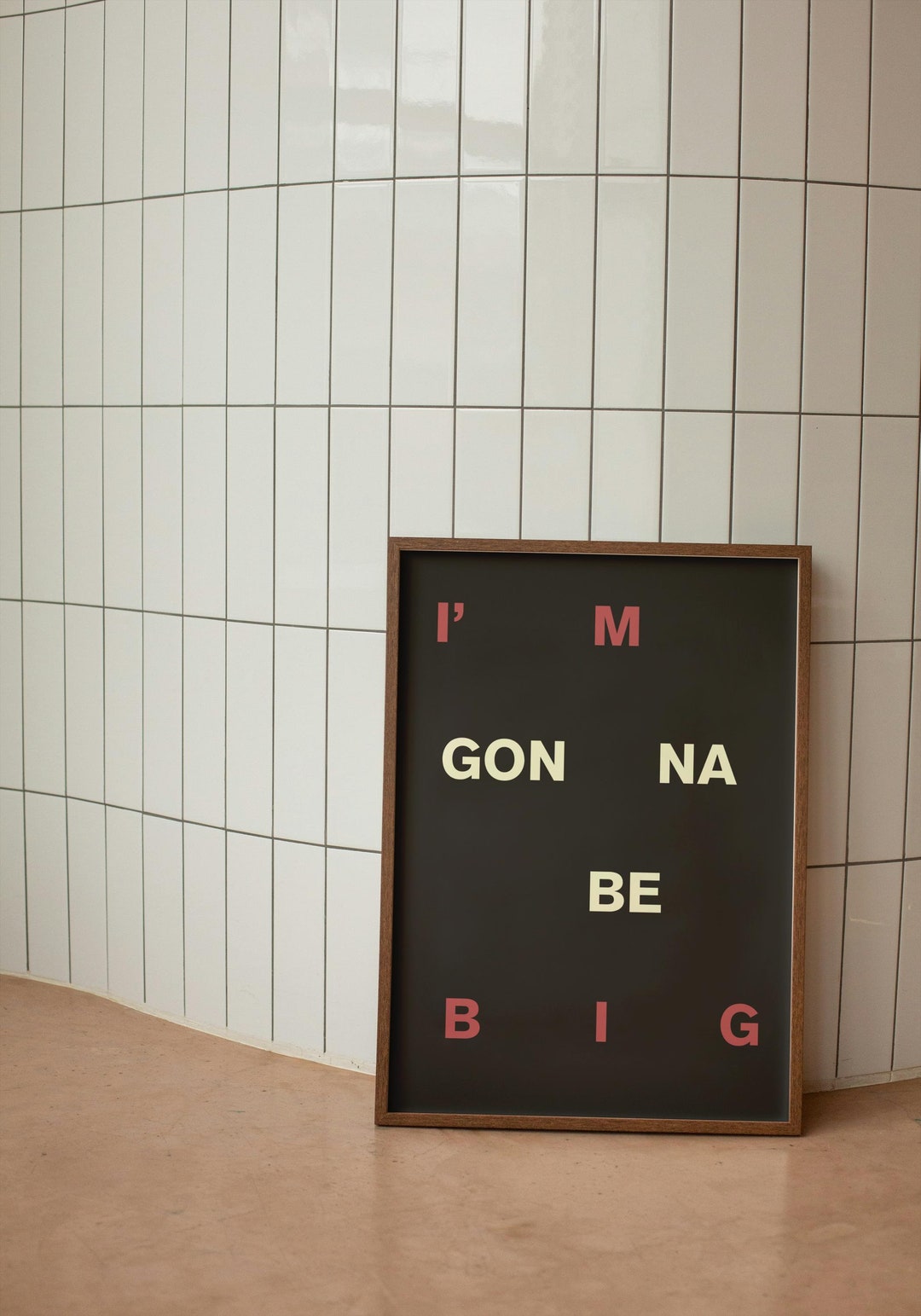 Fontaines D.C. 'big' Dogrel Inspired Wall Print | Indie Music Poster ...