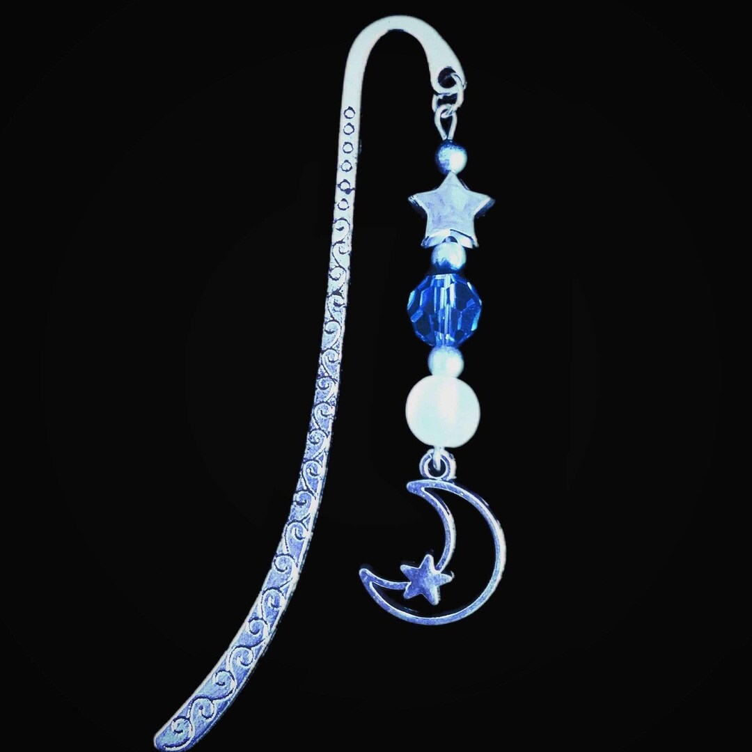 Crescent Moon Bookmark Perfect for Any Avid Reader, Collector or as a ...