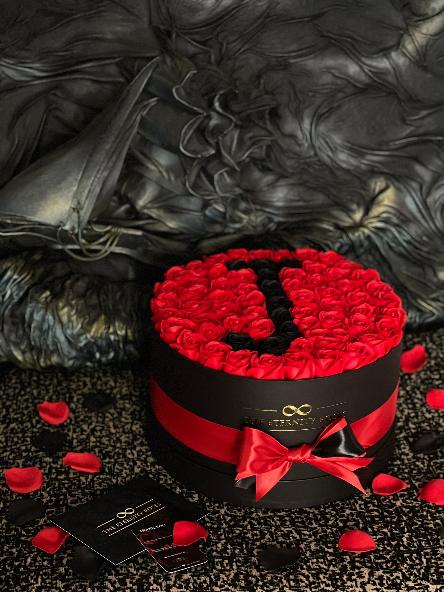 Personalized Gift Flower Box With Name Initials Handmade in Greece Made ...