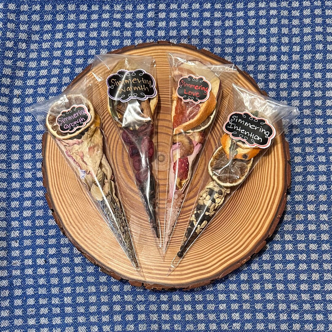 Sampler: Simmer Pot Blends - 12" Cone Shaped Bag - Etsy