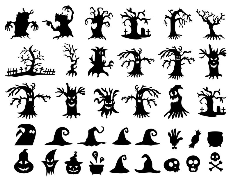 Halloween Svg, Halloween Svg Bundle, Ghost Svg, Halloween Cut Files for ...