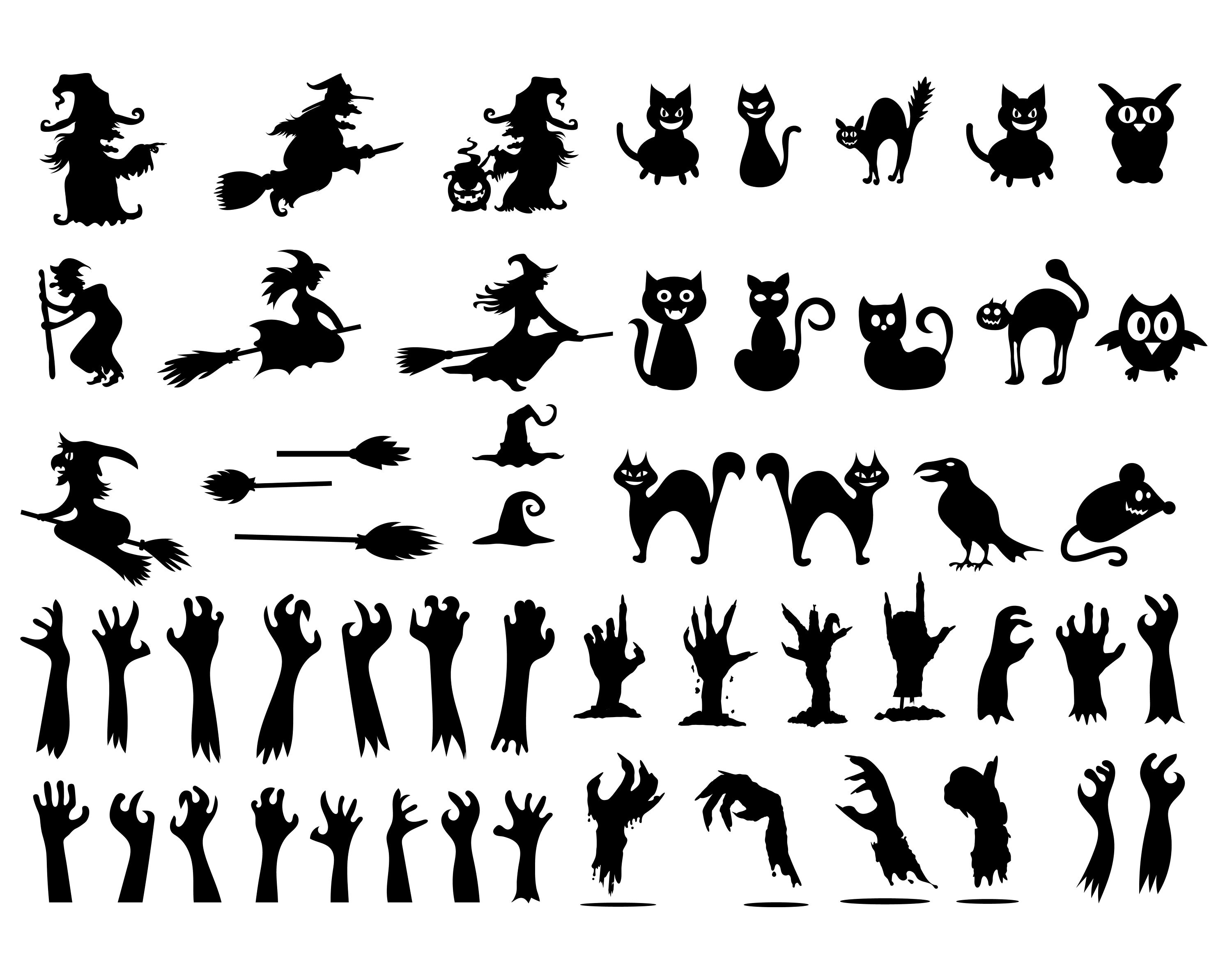 Halloween Svg, Halloween Svg Bundle, Ghost Svg, Halloween Cut Files for ...