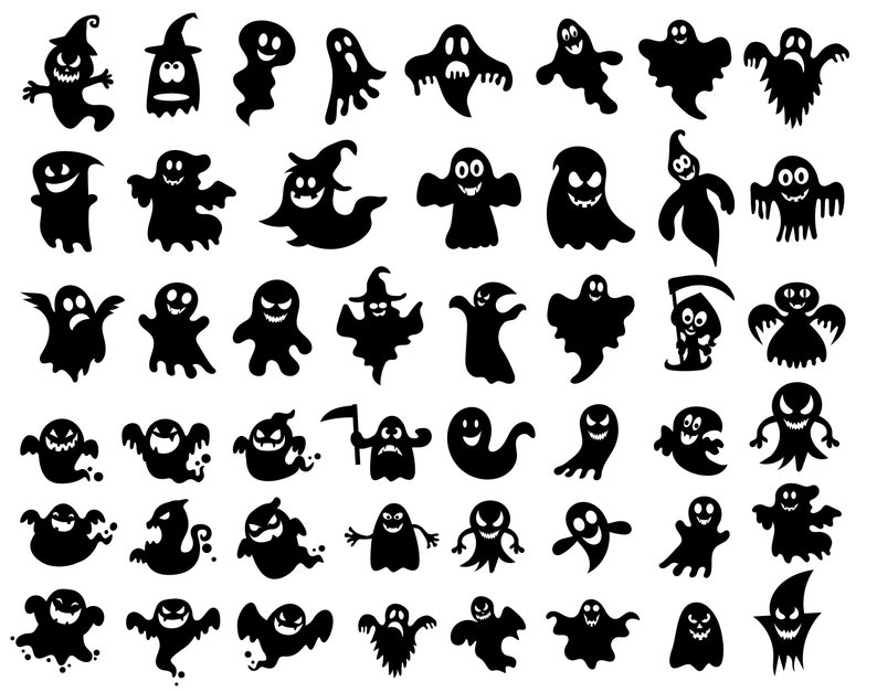 Halloween Svg, Halloween Svg Bundle, Ghost Svg, Halloween Cut Files for ...