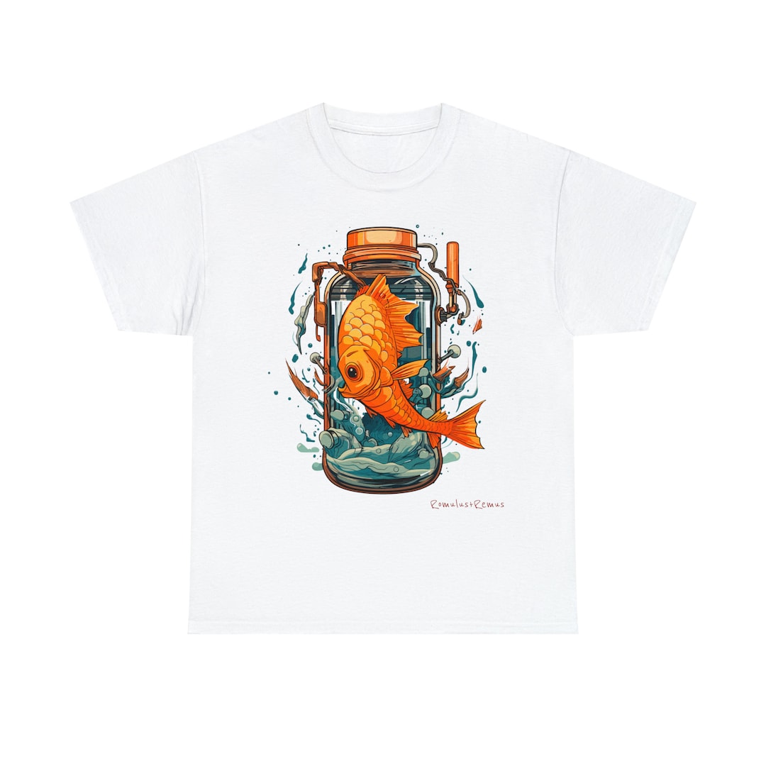Unisex Graphic Cotton T-shirt Fish Model fish - Etsy