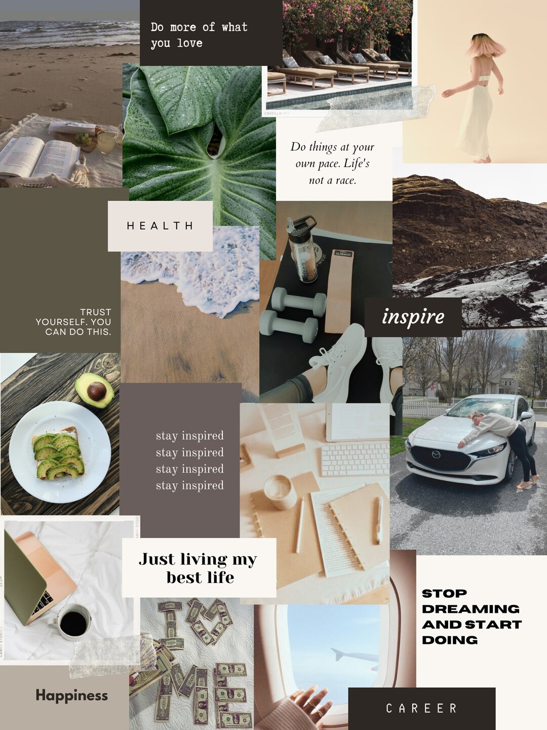 Custom Vision Board - Etsy