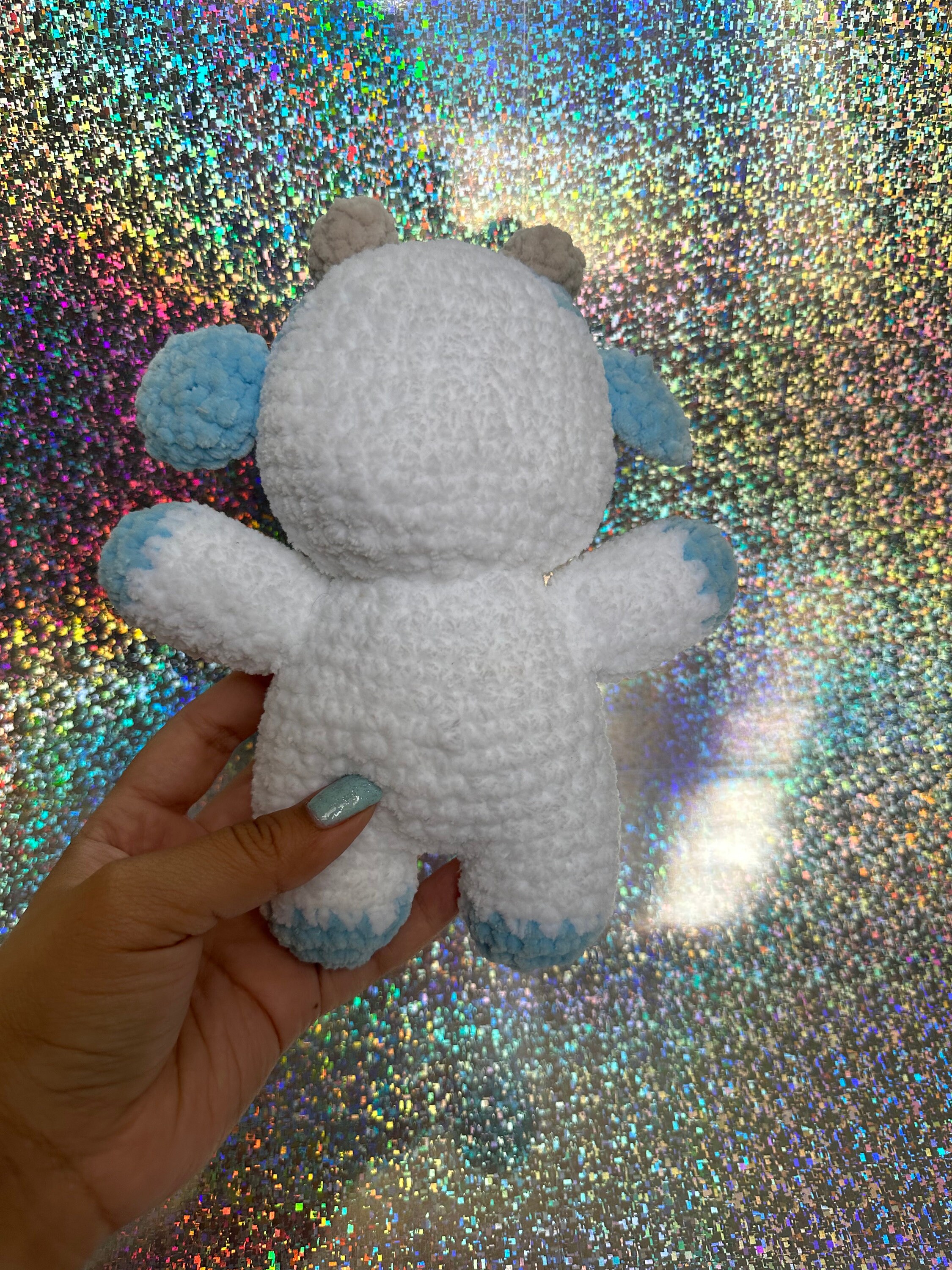 Blue Cow Crochet Plushie, Cow Plushie, Cow Crochet, Blue Cow, Cute Gift ...