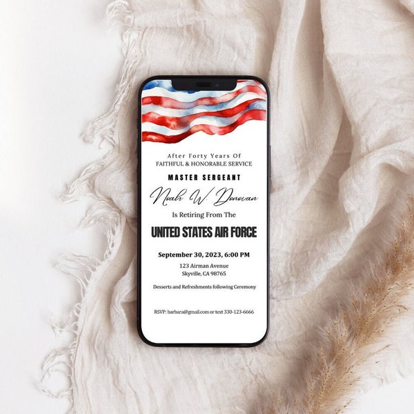 Air Force Party Invitations - Etsy