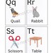 26 Printable Alphabet Flashcards | ABC Printable Picture | Toddler ...