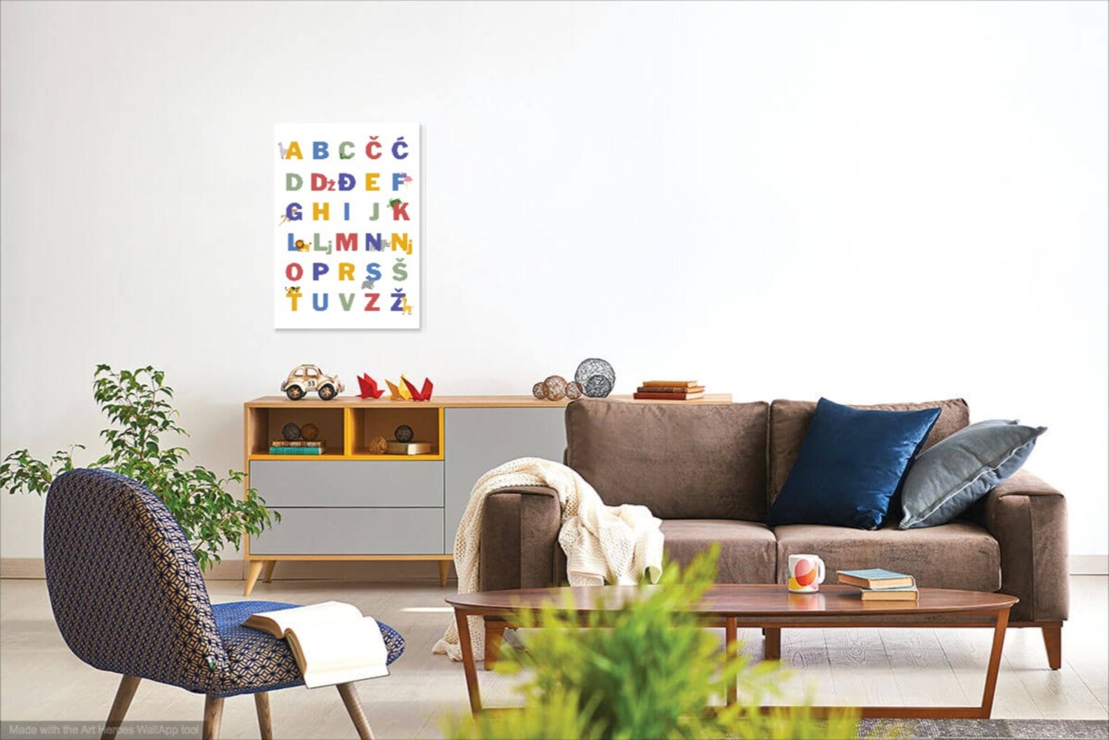 Abeceda Downloadable Print - Bosnian Croatian Serbian Alphabet ...