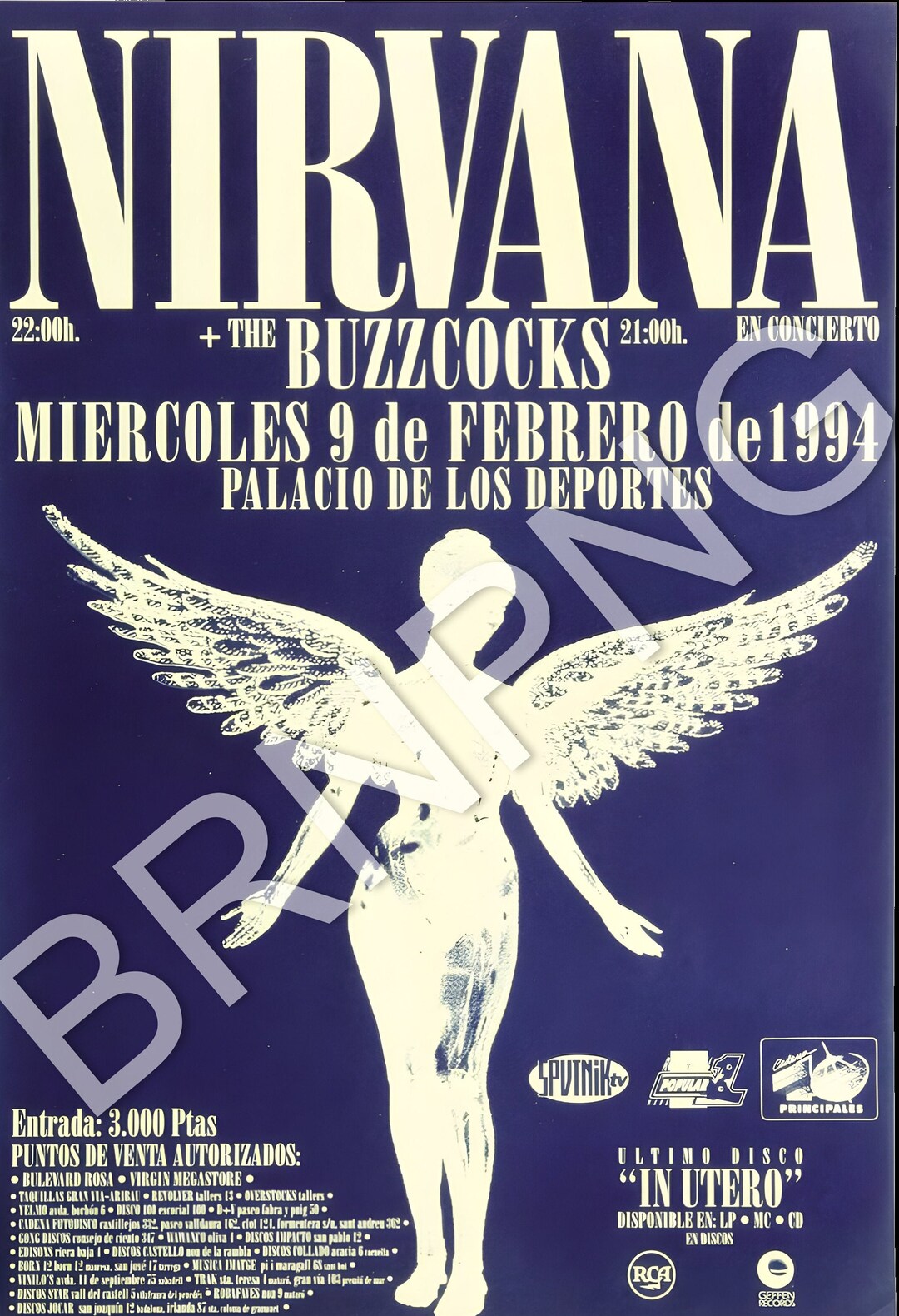 Nirvana PNG L Nirvana Band PNG L Nirvana Arts L Nirvana Art L - Etsy
