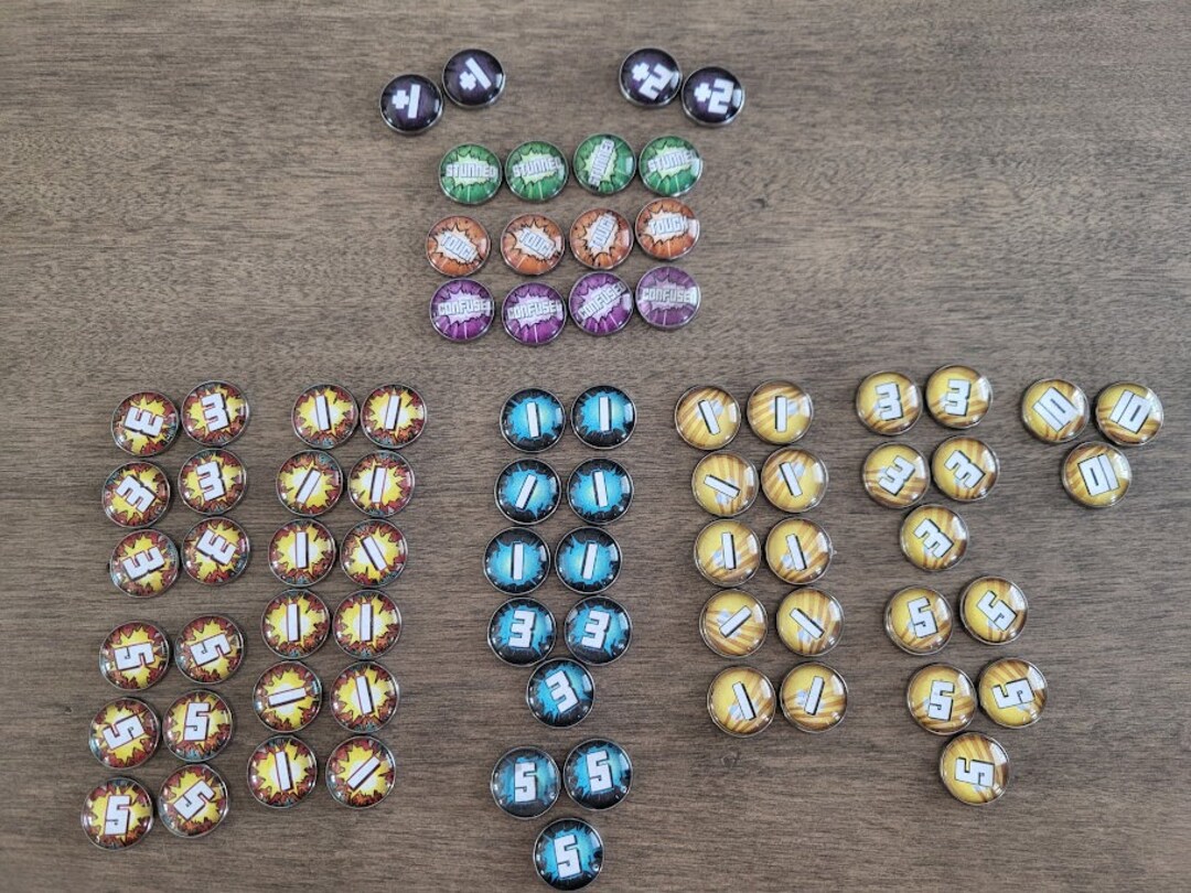 Premium Marvel Champion LCG Tokens - Etsy