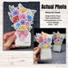 2025 Watercolor Rose Desk Calendar Template | Editable Canva Option ...