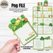 St Patrick Day Template, St Patrick Calendar Template, Jpg and Pdf ...